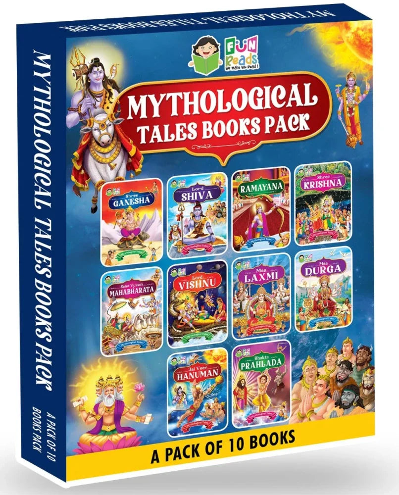 Mythological Tales By Fun Reads (10 Book Collection Box Set) – Grey.com.np